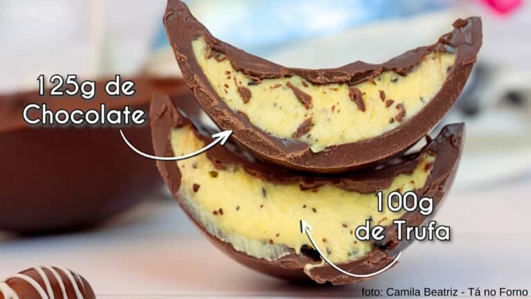 Ovo Trufado de Maracujá - Receita de Páscoa Deliciosa!